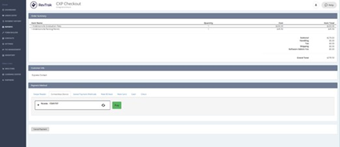 Taking Payments with RevTrak – Vanco